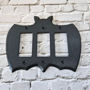 Bat Light Switch Cover / Gothic Home Decor / Goth Home Decor / Haunted ...