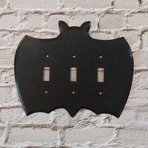 Bat Light Switch Cover / Gothic Home Decor / Goth Home Decor / Haunted ...
