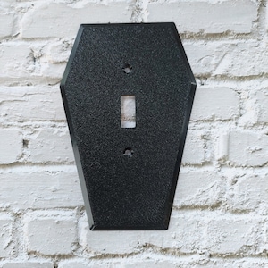 Coffin Light Switch Cover / Gothic Home Decor / Spooky Halloween Switch ...