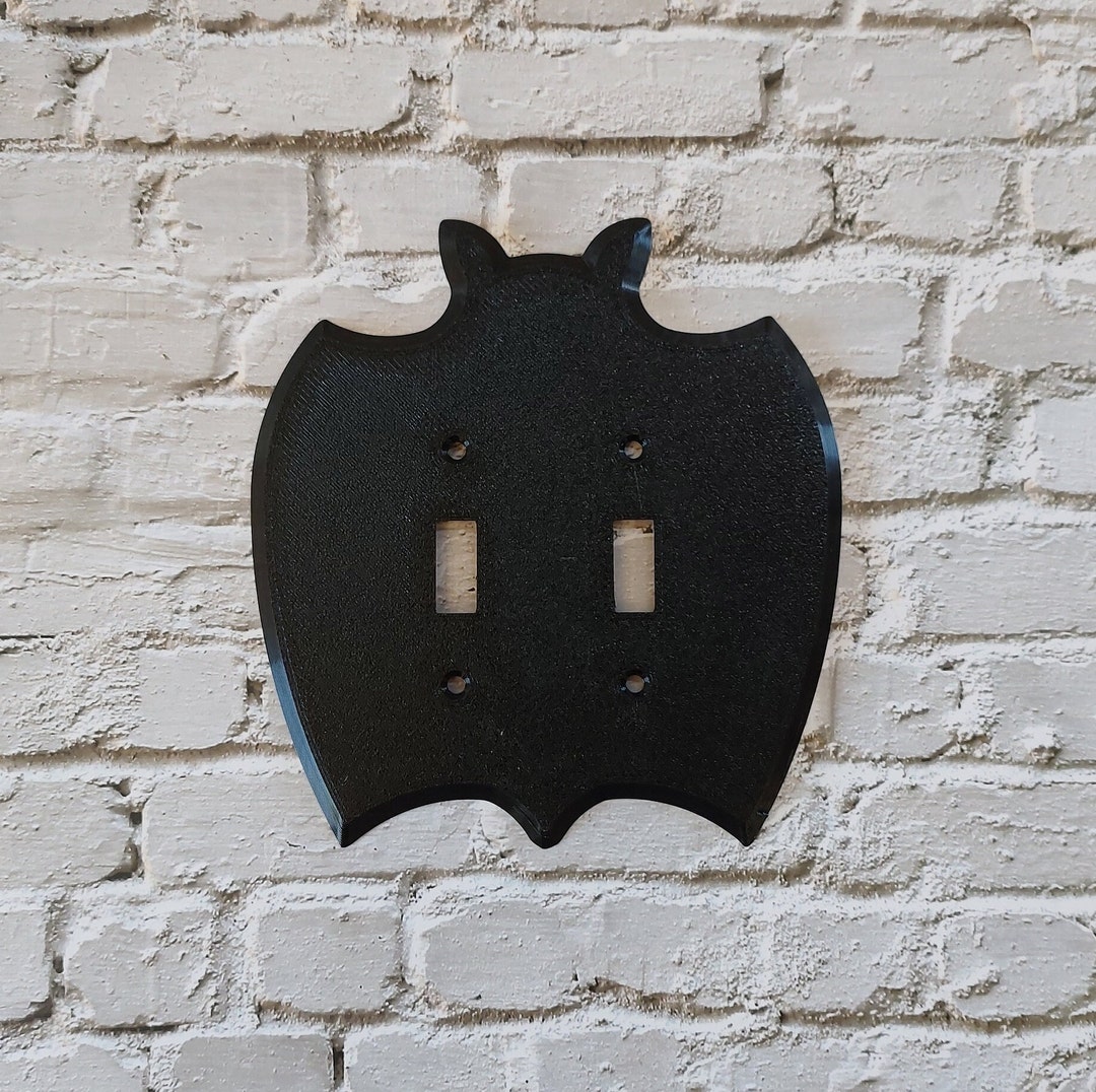 Bat Light Switch Cover / Gothic Home Decor / Goth Home Decor / Haunted ...