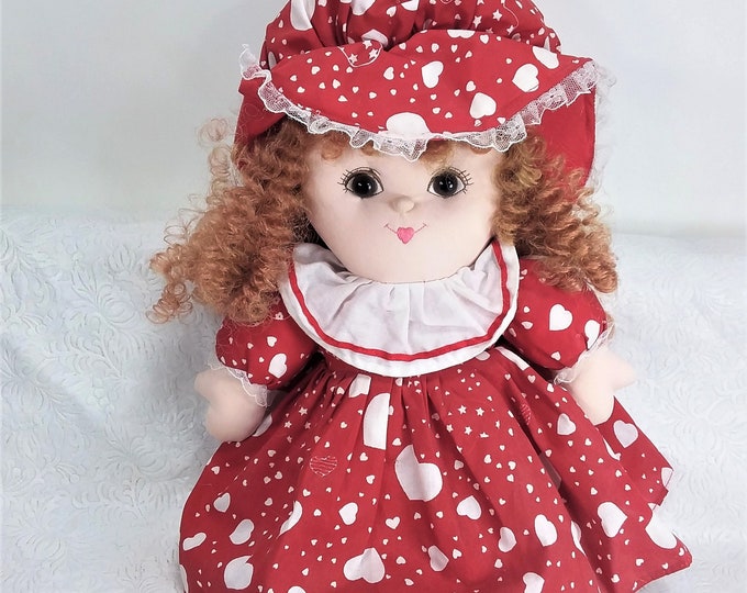 Vintage Cuddle Wit Cloth Rag Doll 1990s - Etsy