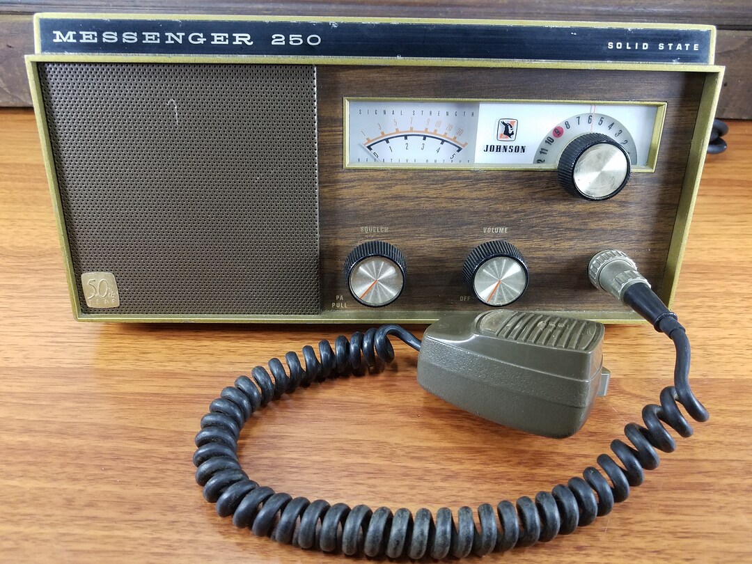 Johnson Messenger 250 50th Anniversary Base Station or Mobile - Etsy