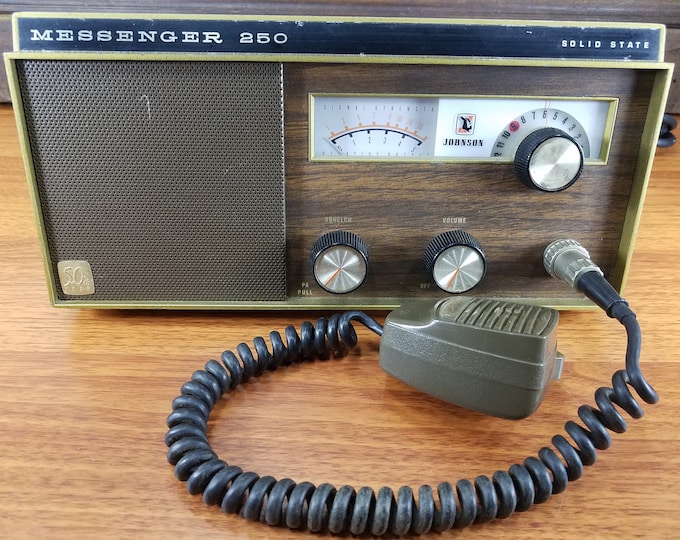 Johnson Messenger 250 50th Anniversary Base Station or Mobile 23 ...
