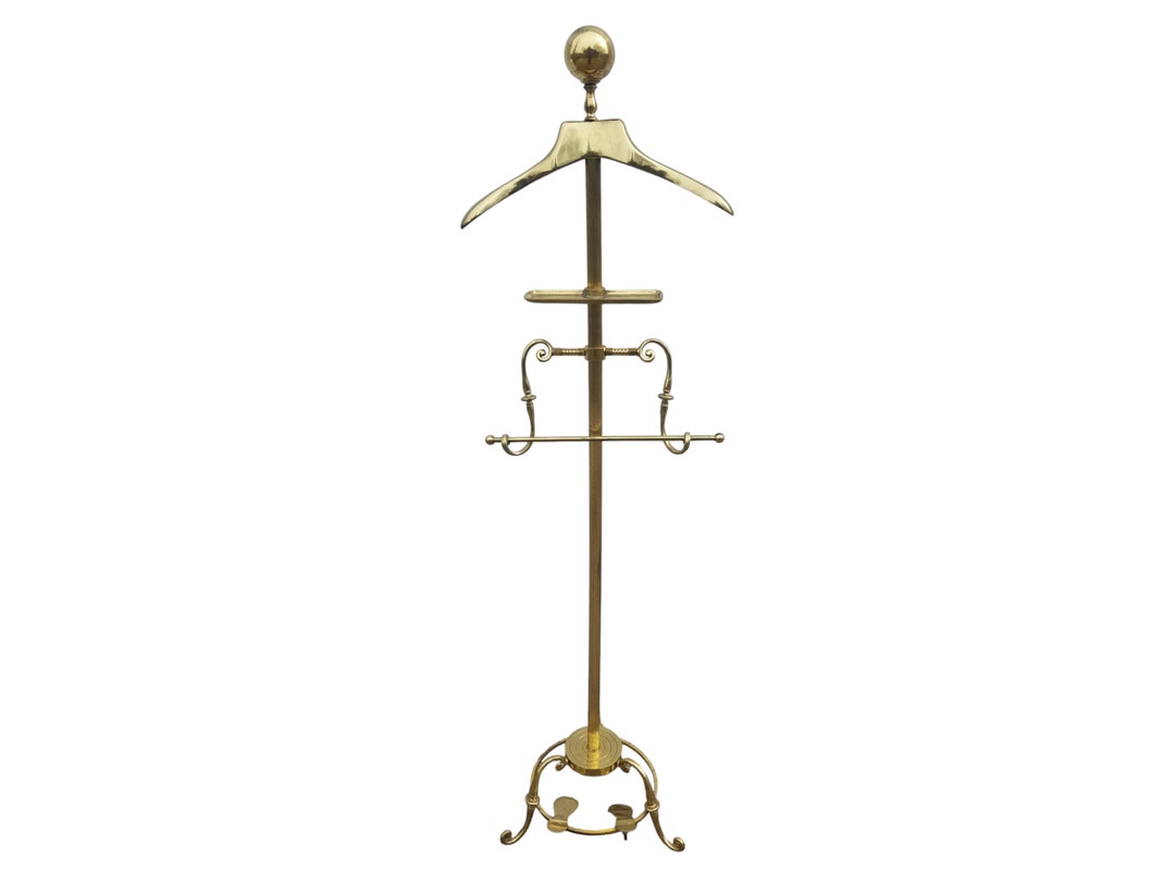 Glo-mar Brass Valet 1970s Gentleman's Butler Suit Stand - Etsy