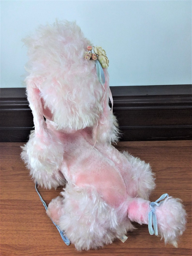 Rushton Star Creation Pink Poodle 1950s Dog Plush Stuffed - Etsy