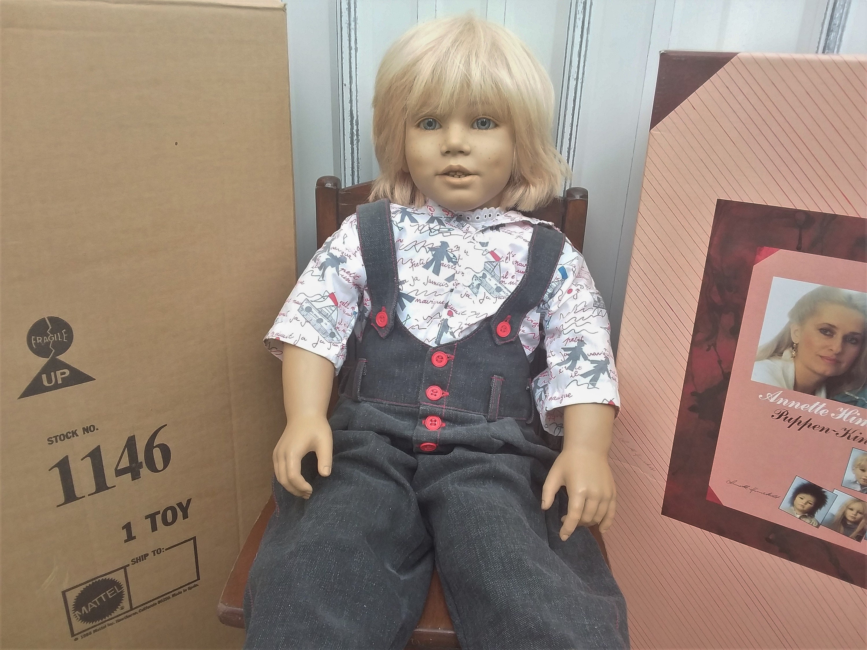Annette Himstedt Kasimir Puppen Kinder 1146 World Child - Etsy