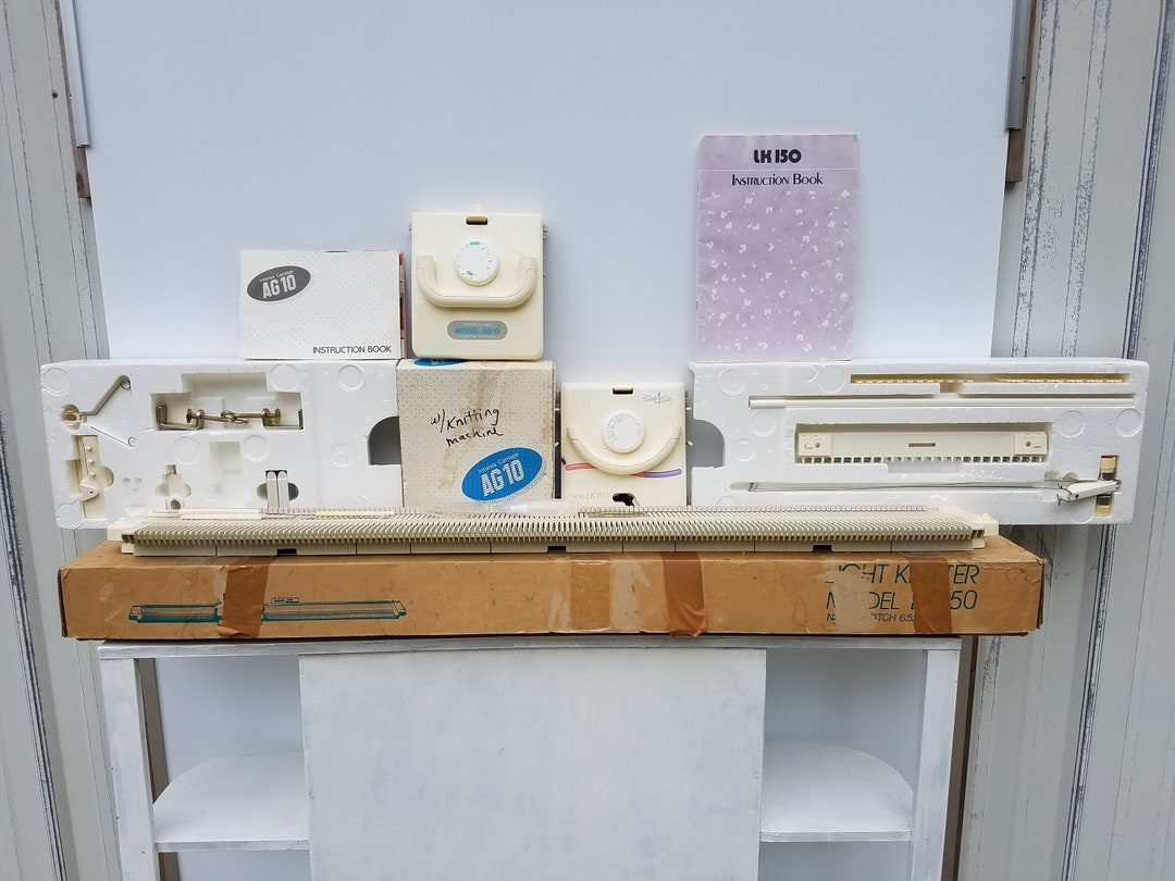 LK150 Silver Reed Studio Knitting Machine Light Knitter 6.5mm - Etsy