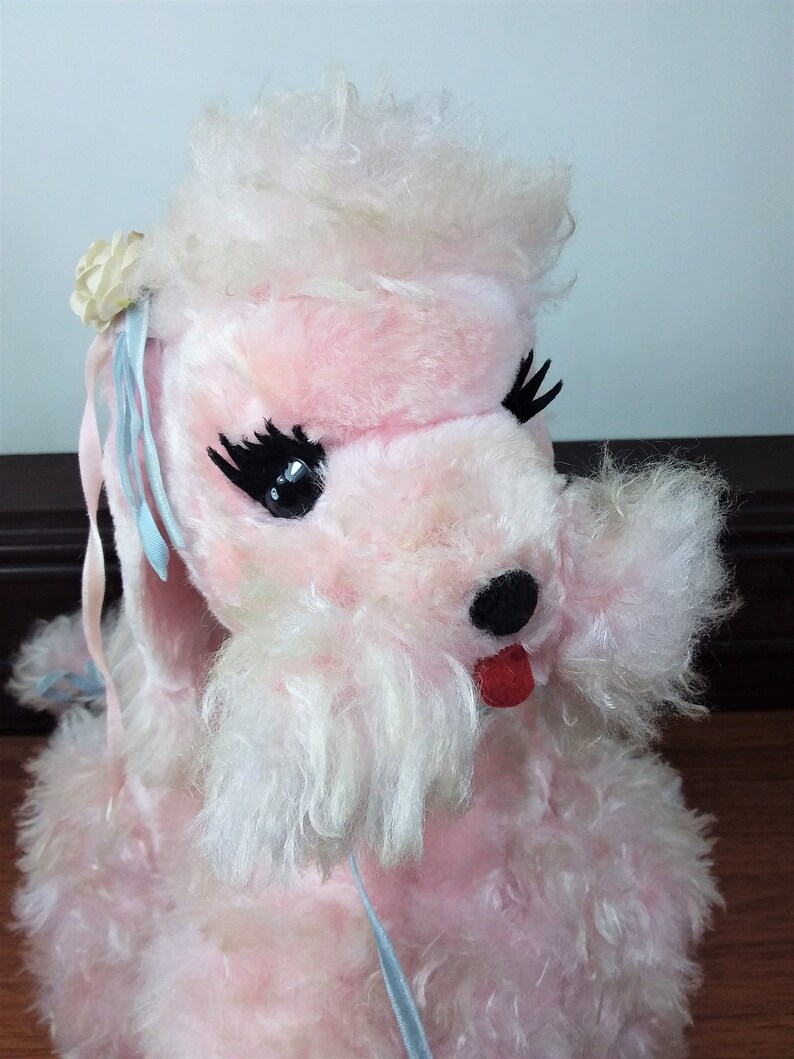 Rushton Star Creation Pink Poodle 1950s Dog Plush Stuffed - Etsy