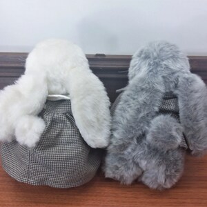 North American Hares Plush Esther and Snuggle Bunny Rabbit 1983 Vintage ...