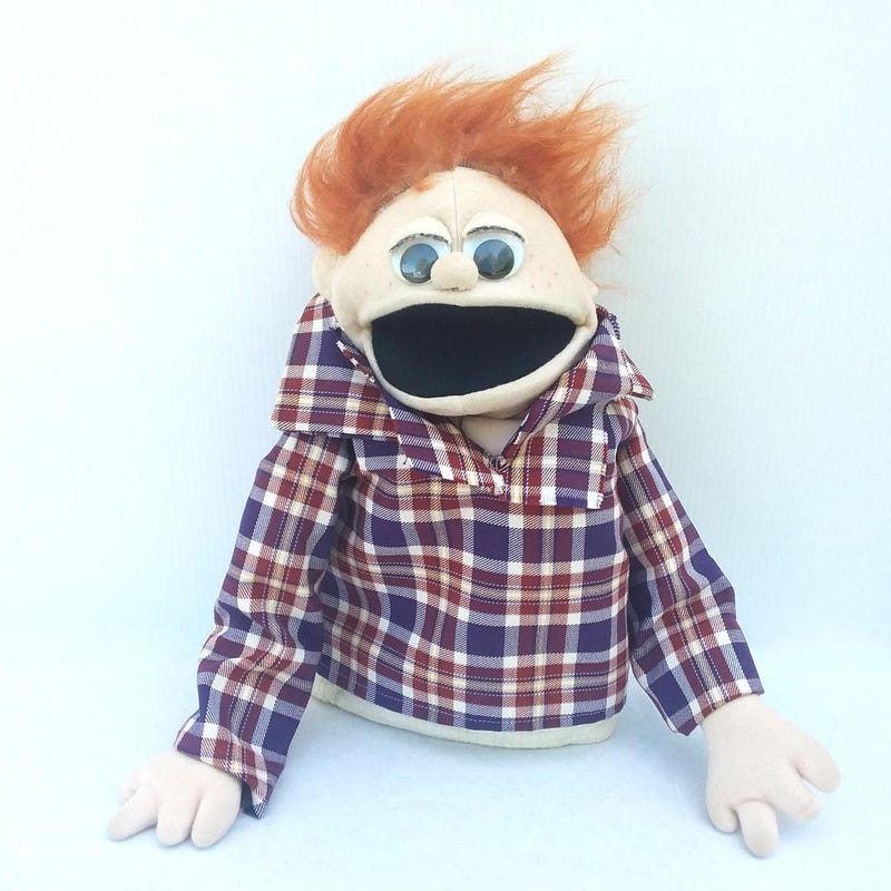 Ventriloquist Puppet - Etsy