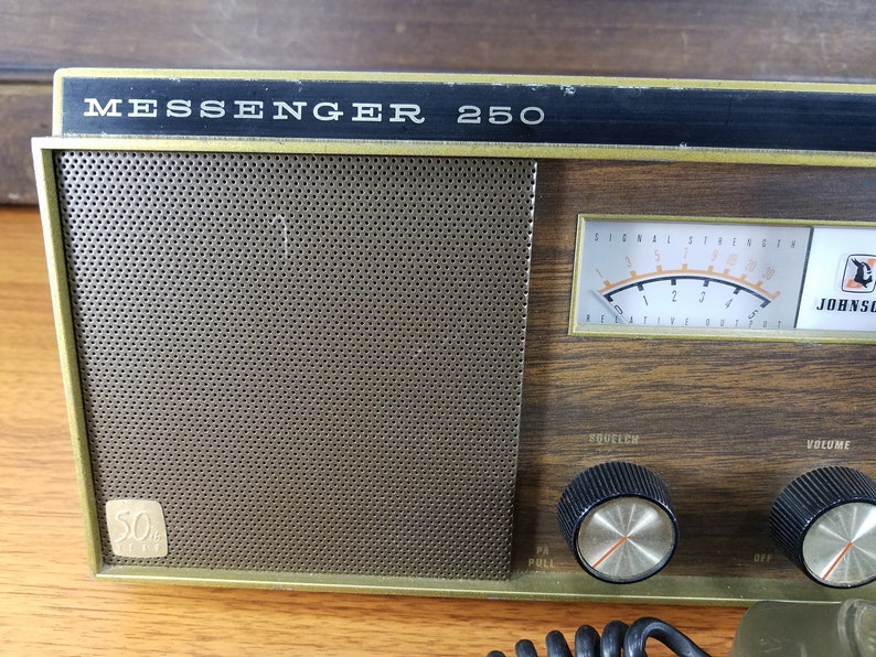 Johnson Messenger 250 50th Anniversary Base Station or Mobile - Etsy