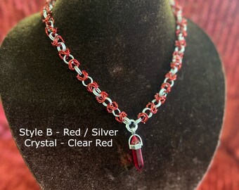 Handcrafted Byzantine Weave Chainmail Belt Chain - Etsy