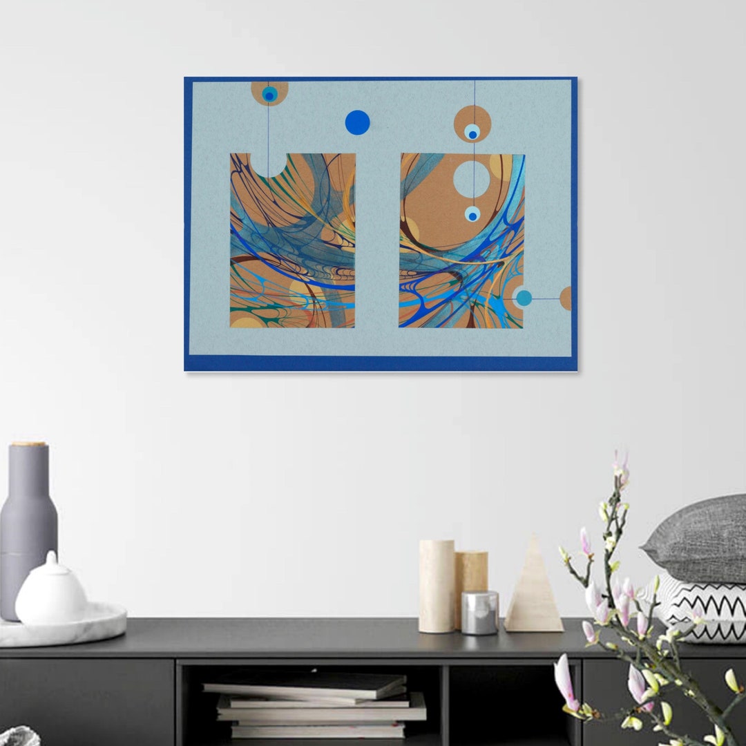 ON 11 | Unique Original Abstract Painting, Framed, Contemporary ...