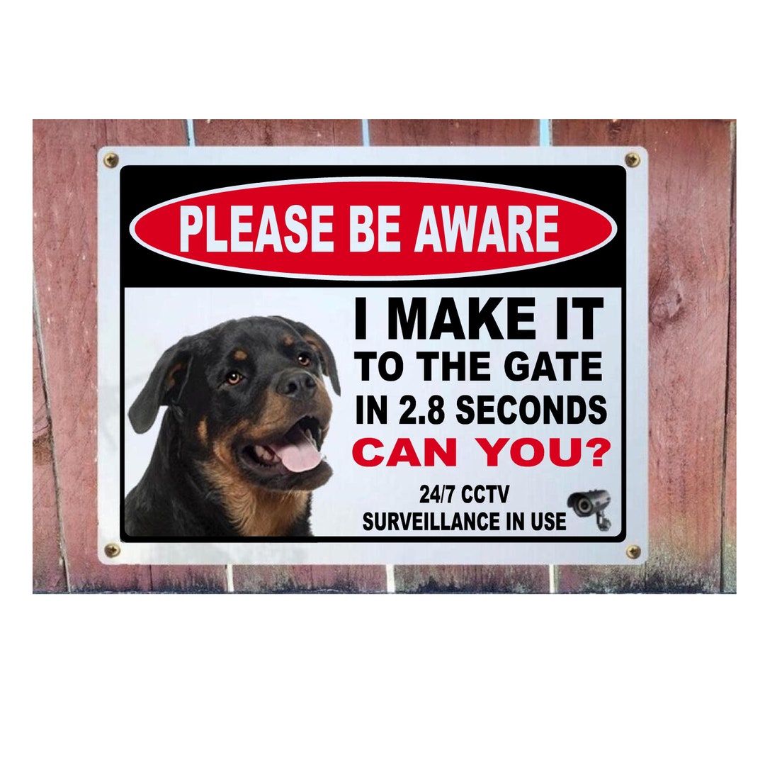 Rottweiler Dog Sign - Etsy