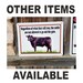 Cattle Grazing Sign Please Close Gate - Etsy