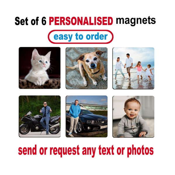 Fridge Magnet Set - Etsy