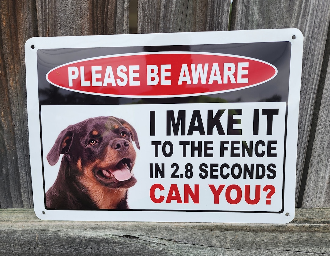 Rottweiler Dog Sign - Etsy