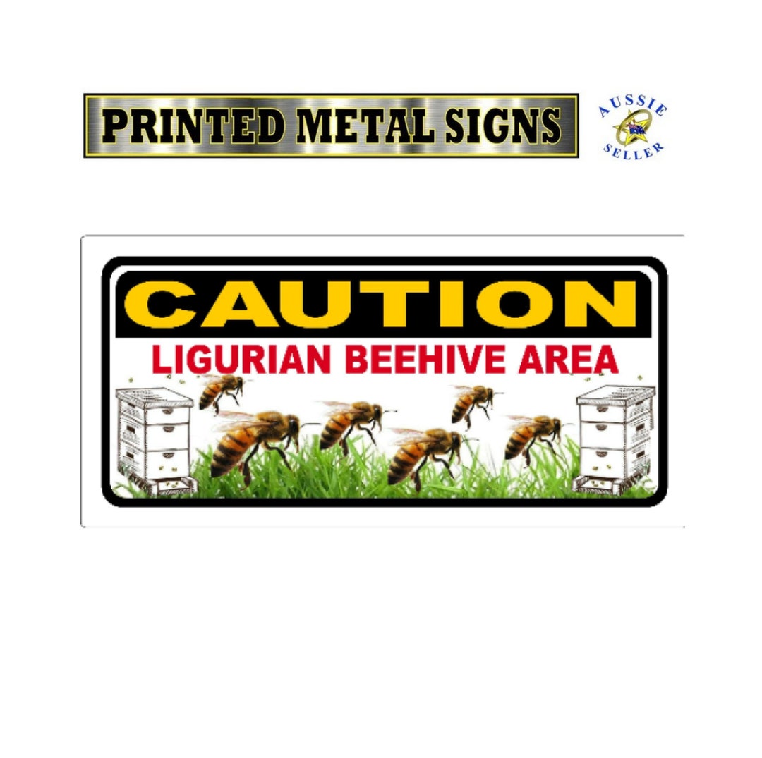 Ligurian Bees Beehive Sign - Etsy