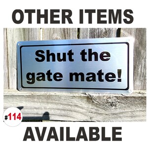 Automatic Gate No Entry Sign With Cctv - Etsy