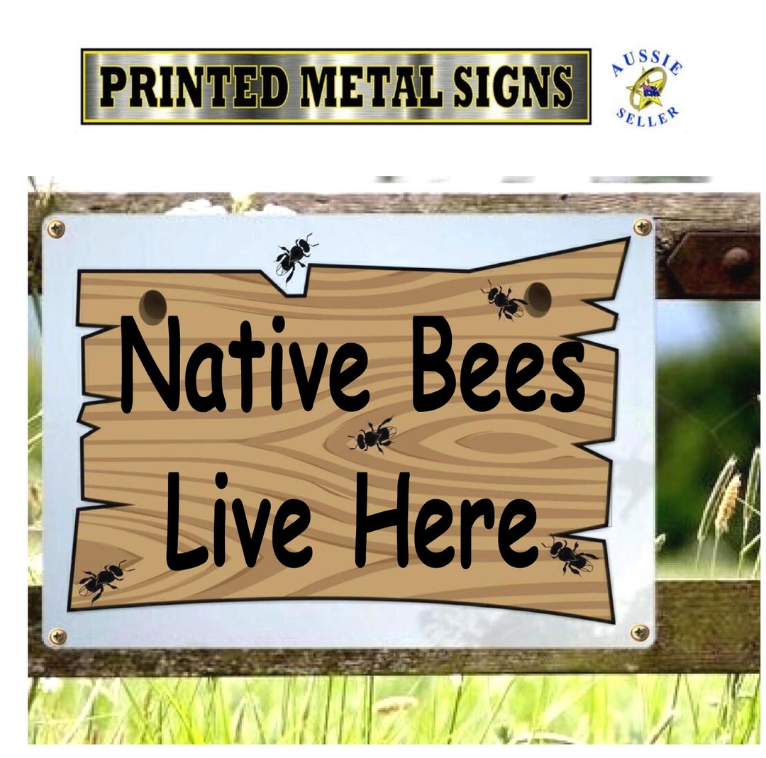 Native Stingless Bees Sign - Etsy