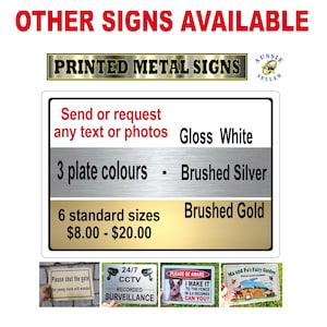 Water Meter Sign With Arrow - Etsy