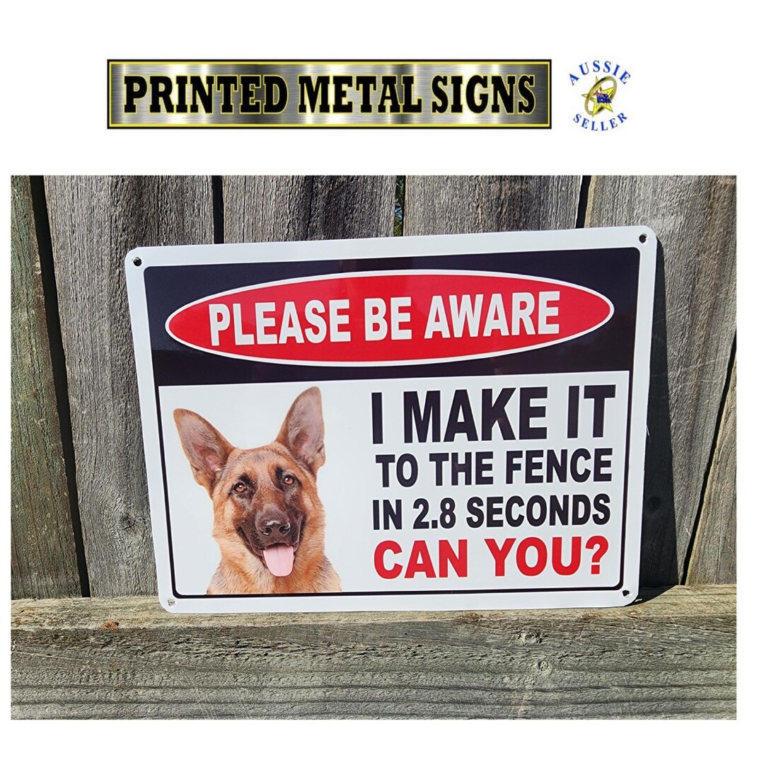 German Shepherd Dog Sign - Etsy