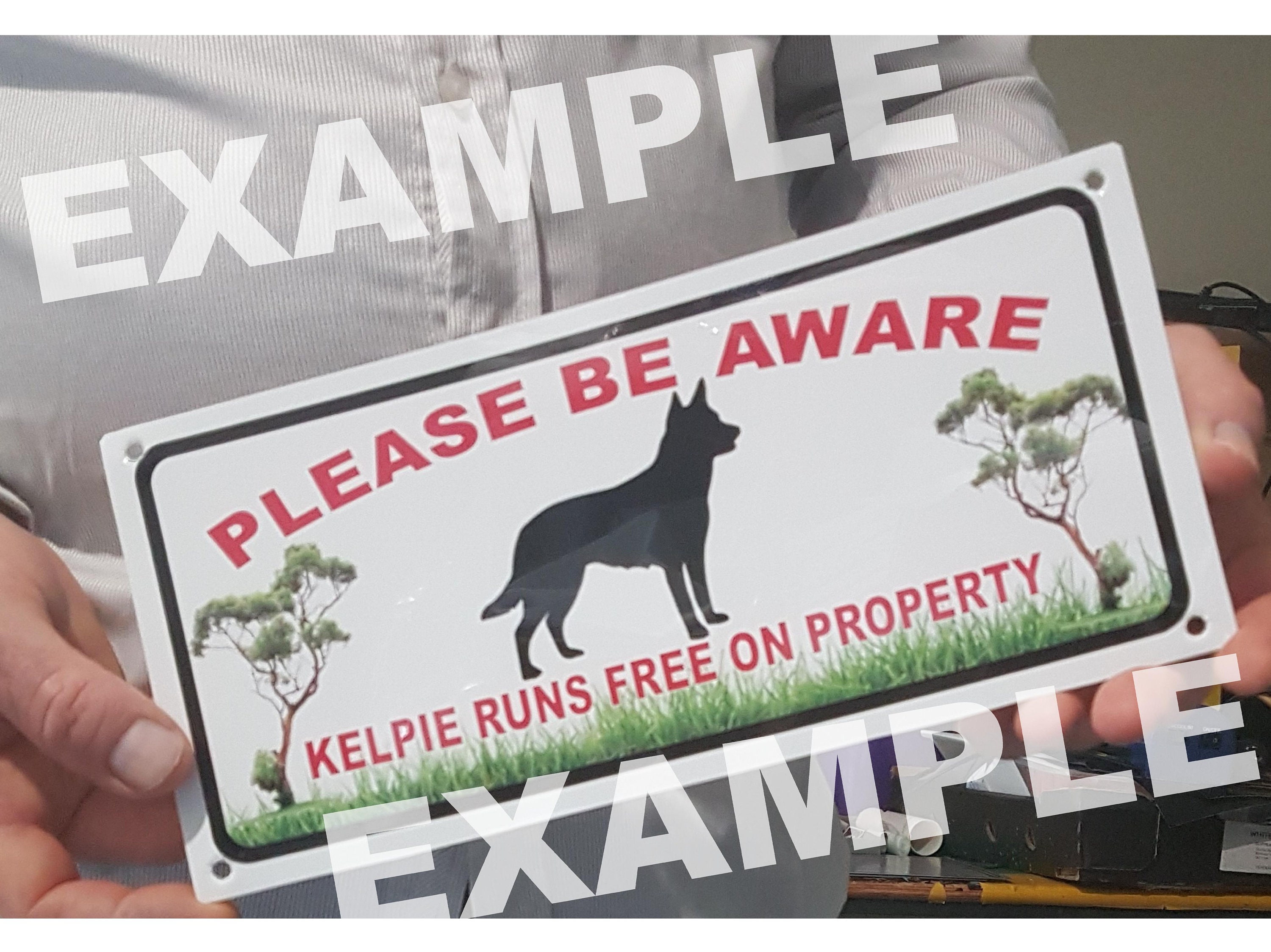 Staffy Staffordshire Bull Terrier Sign Beware of the Dog | Etsy UK