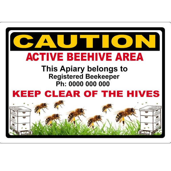 Beekeeper Signs - Etsy