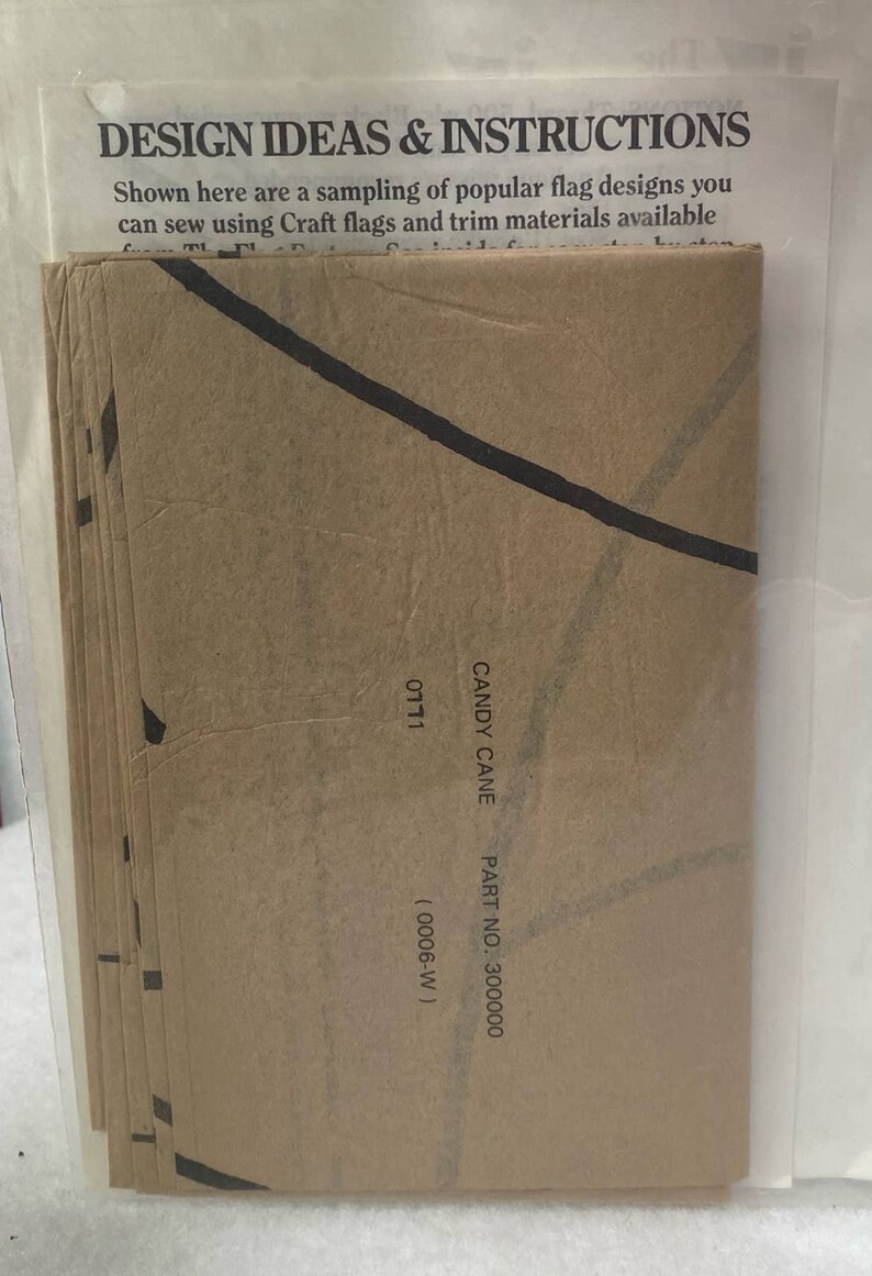 The Flag Factory Candy Cane Flag Pattern - Etsy