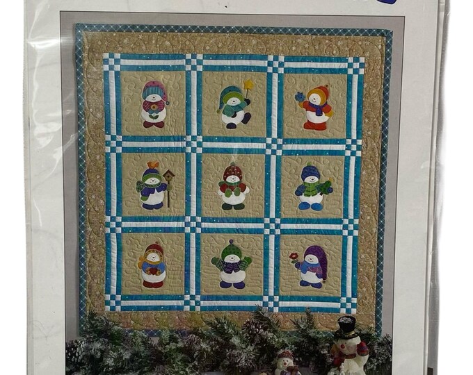Brandywine Designs “ Frosty Babies” Snowbaby Wallhanging Pattern - Etsy