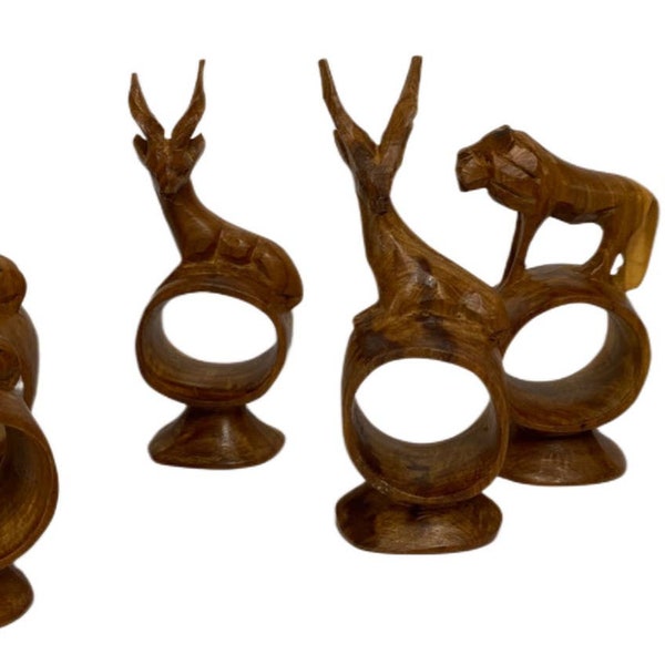 African Napkin Rings - Etsy