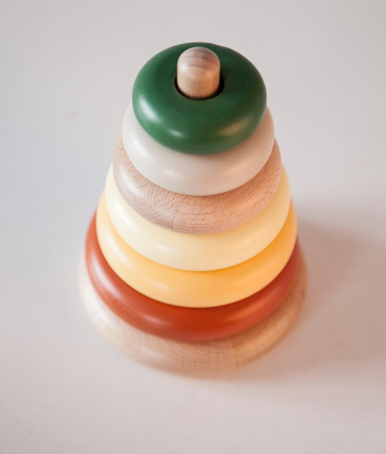 Wooden Stacking Toy, Stacker Toys, Toddlers Toys, Wood Toys, Stacking ...