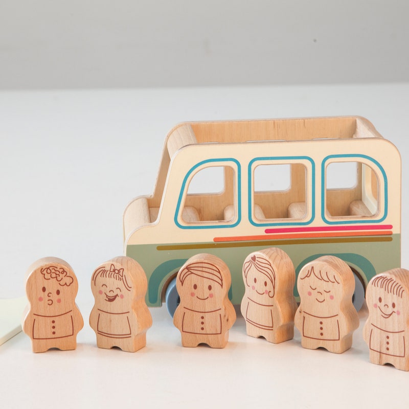 Wooden Bus - Etsy