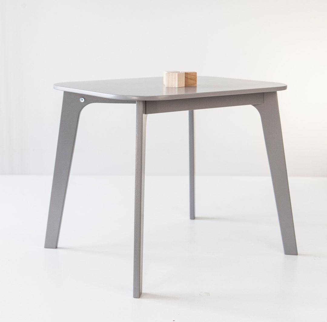 First-grader Grey Desk, Back to School Table, Montessori Table, Toddler ...