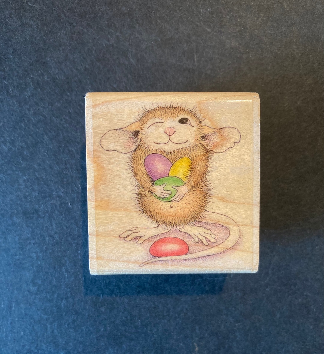 NEW Stampabilities HMD1007 House-mouse Mudpie Holds Jellybeans Wood ...