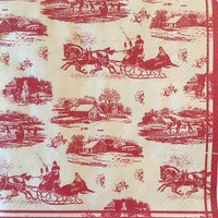 Red Toile - Etsy