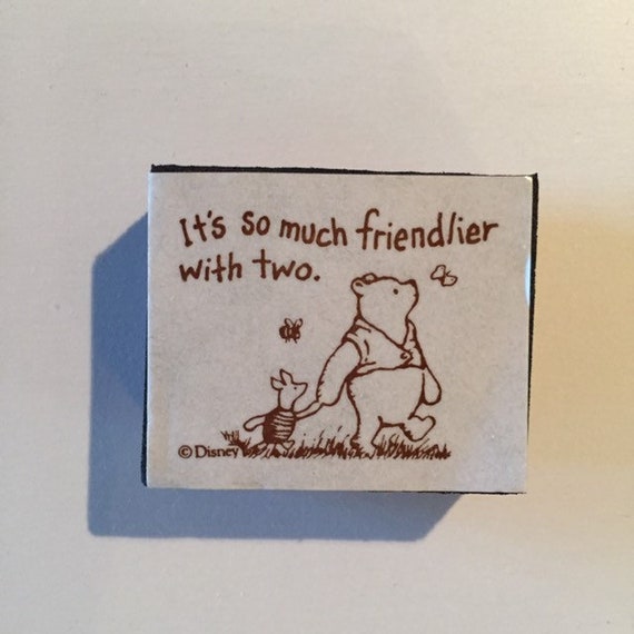 Classic Winnie the Pooh Piglet Poohisms it's so Much | Etsy