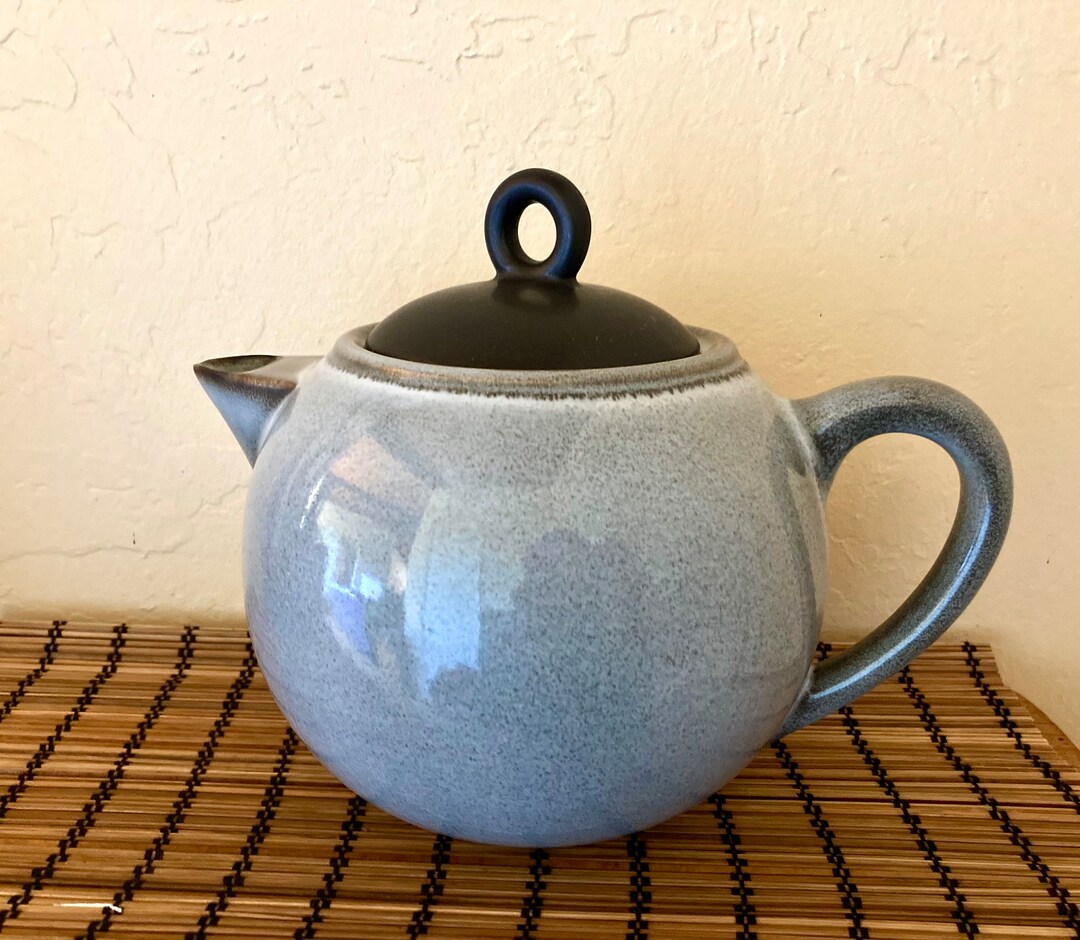 Jars France French Ceramic Stoneware Gray Teapot Tourron Gris - Etsy