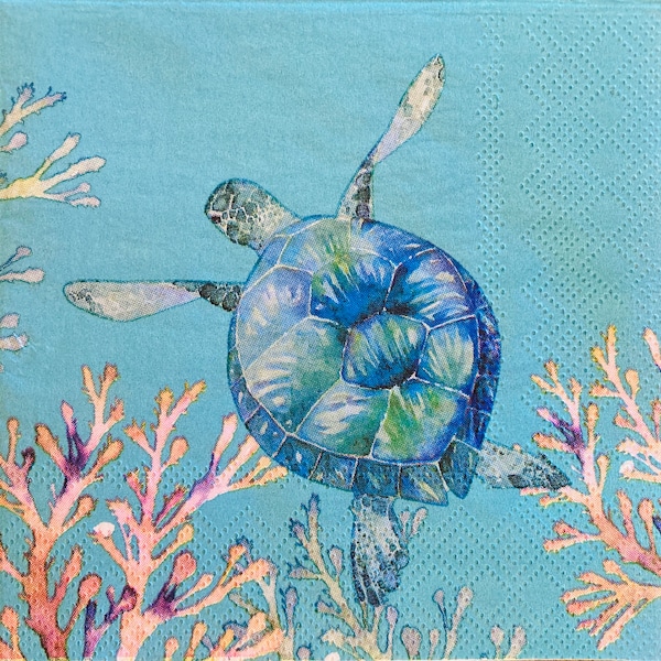 Turtle Napkins - Etsy