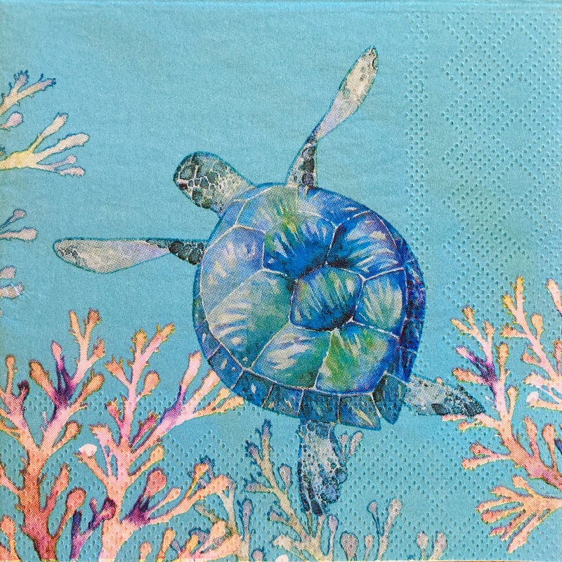 Turtle Napkins - Etsy