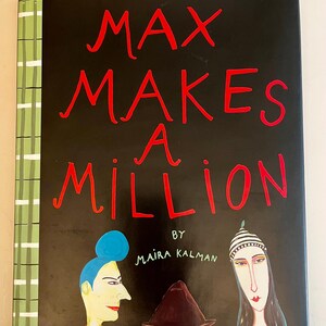 Vintage Book Max Makes a Million by Maira Kalman, 1990 - Etsy
