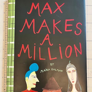 Vintage Book Max Makes a Million by Maira Kalman, 1990 - Etsy