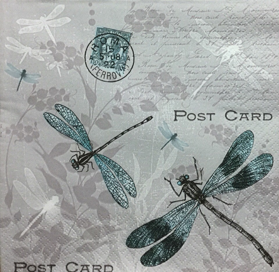 Papercraft INSTANT DOWNLOAD set of Dragonfly trace,cut,drawing aid,junk ...