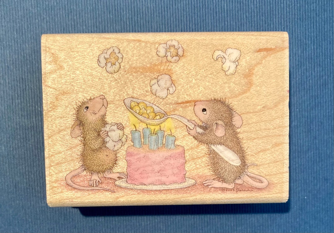 Stampabilities HMGR1010 House Mouse Mudpie Muzzy Poppin Good Birthday ...