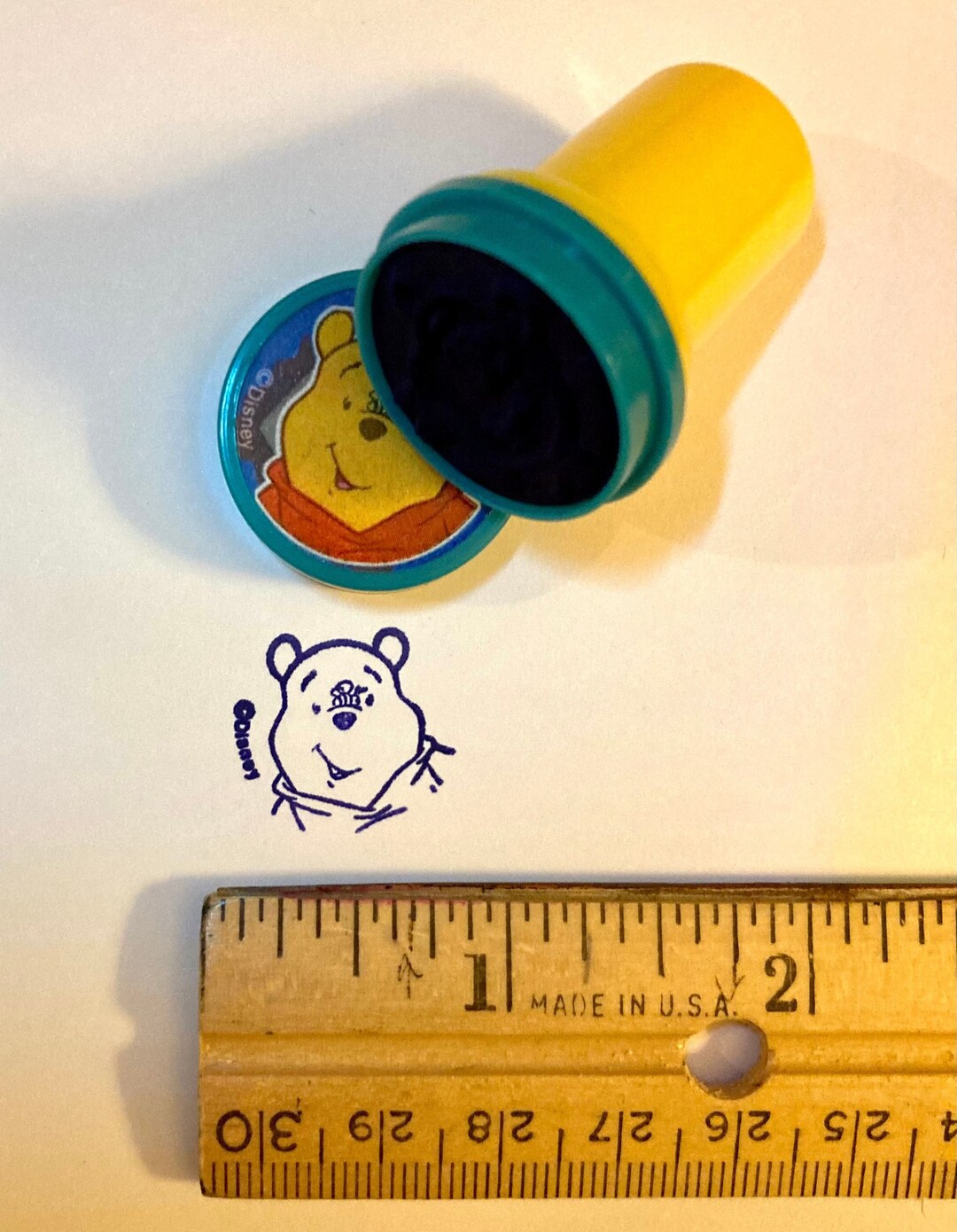 Disney Winnie the Pooh Bee Self-inking Stamp, 1" Stamp With 1" Handle ...