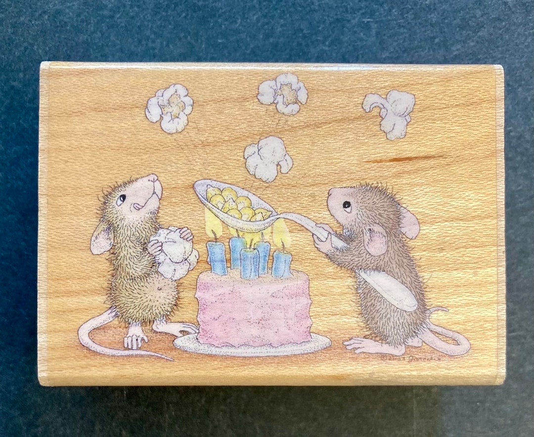 Stampabilities HMGR1010 House Mouse Mudpie Muzzy Poppin Good Birthday ...