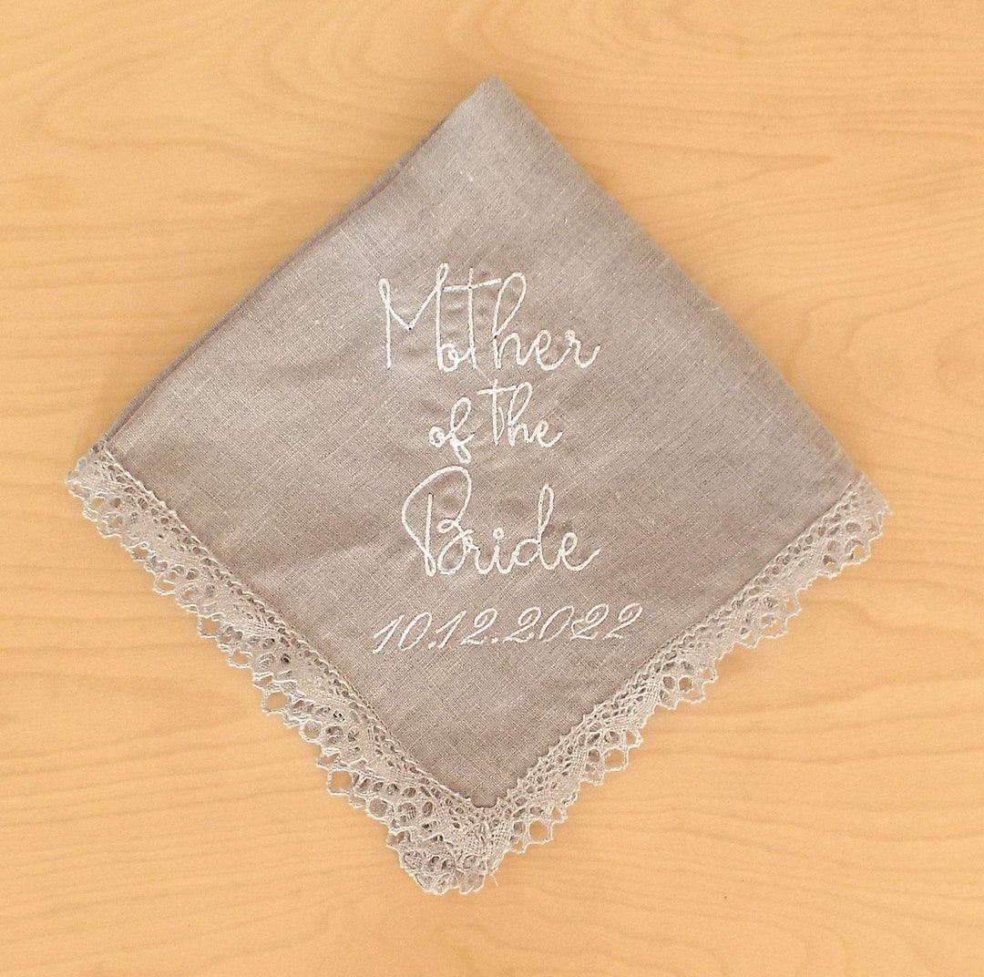 Jewish Wedding,mother of the Bride Handkerchief,natural Linen ...