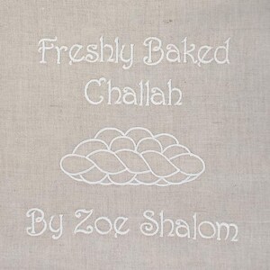 Personalized Challah Bag,personalized Linen Challah Bag,jewish Mother ...