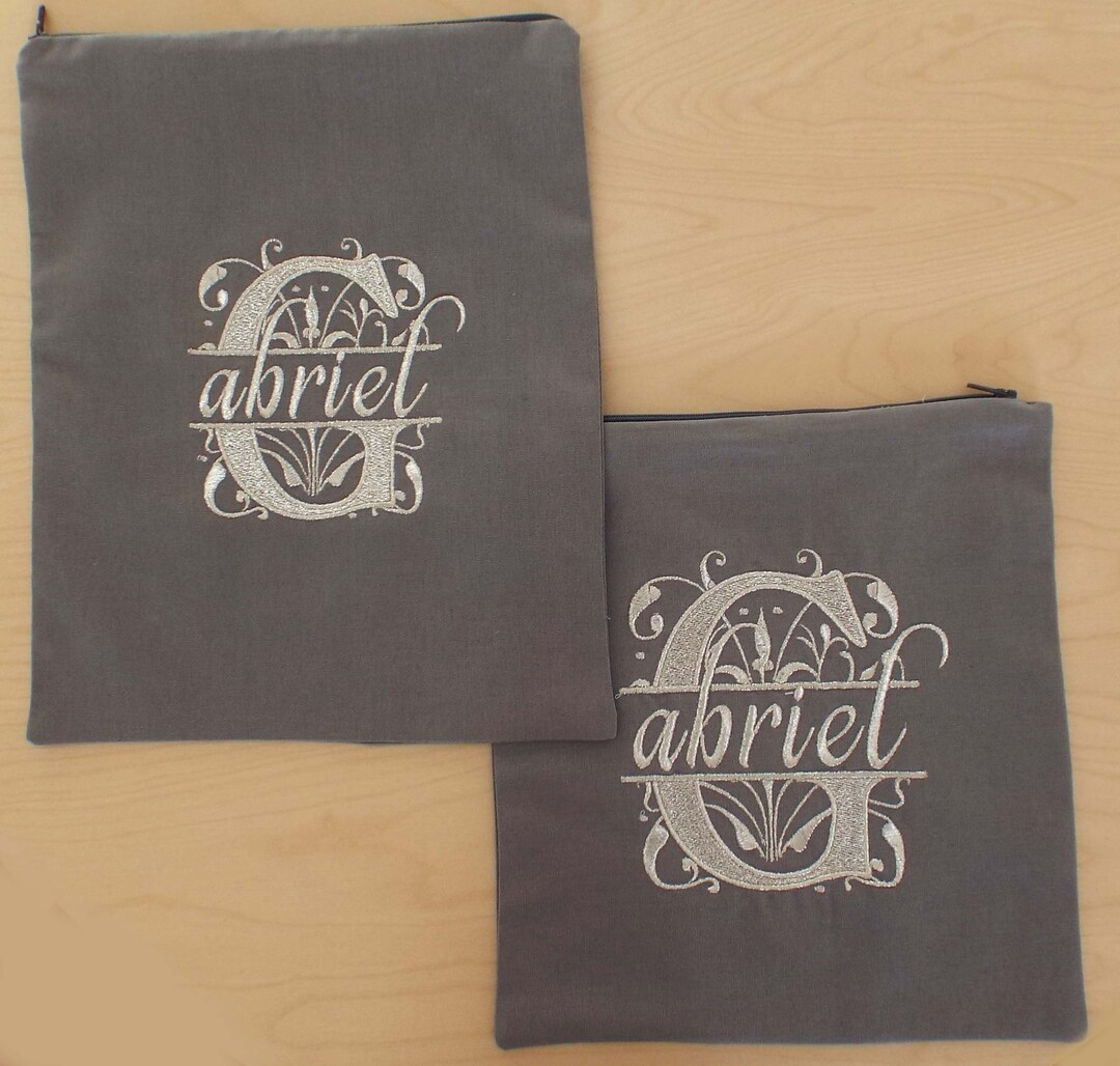 Tefillin and Talit Bag Set,jewish Prayer Bag,tallis Bag,grey Linen ...