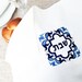 Blue Tile, Delft,personalized Challah Cover,shabbat Bread Cover ...